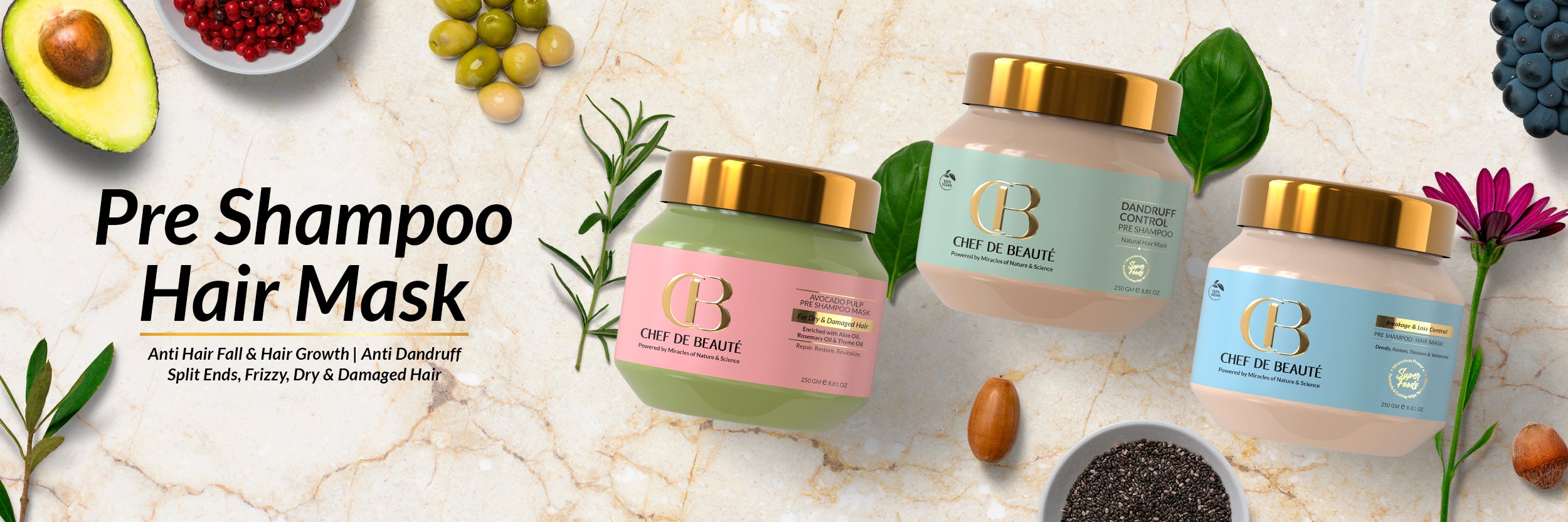 CHEF DE BEAUTÉ - SuperFoods Powered Beauty / Wellness with FusionTech